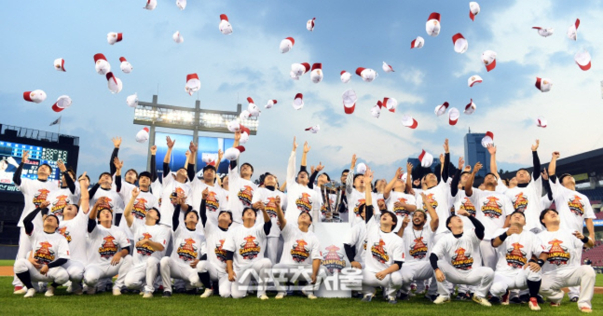 [포토] SSG, 2022 KBO리그 정규시즌 우승 차지