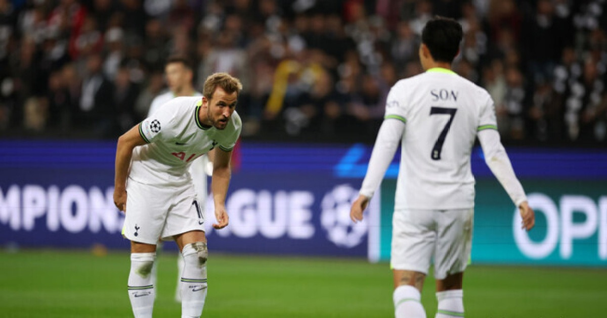 [ucl.review] '손-케 듀오 침묵' 토트넘, 프랑크푸르트와 0-0 무..2G 무승+2위 유지