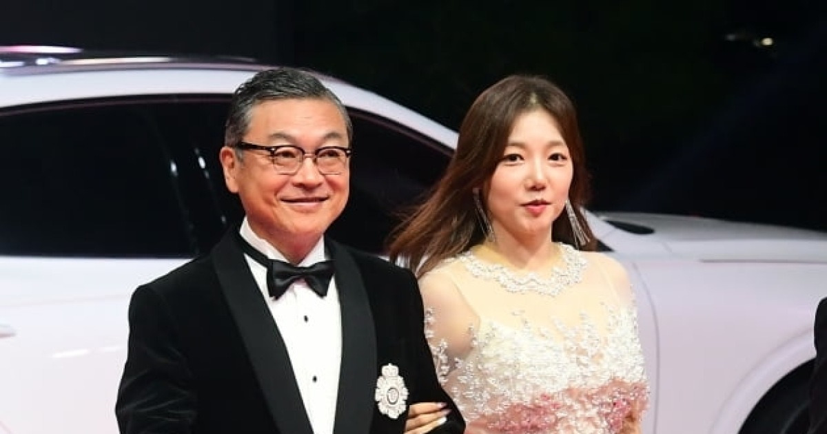[포토] 김의성-이채영, '다정한 모습으로~' (27th BIFF)