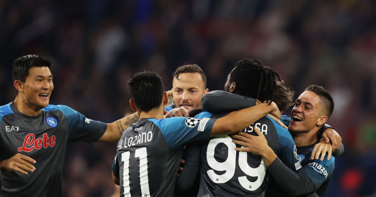 [SPO 스탯] 김민재, UCL 3경기 풀타임 '맹활약'..아약스전 평점 7.5 '우뚝'