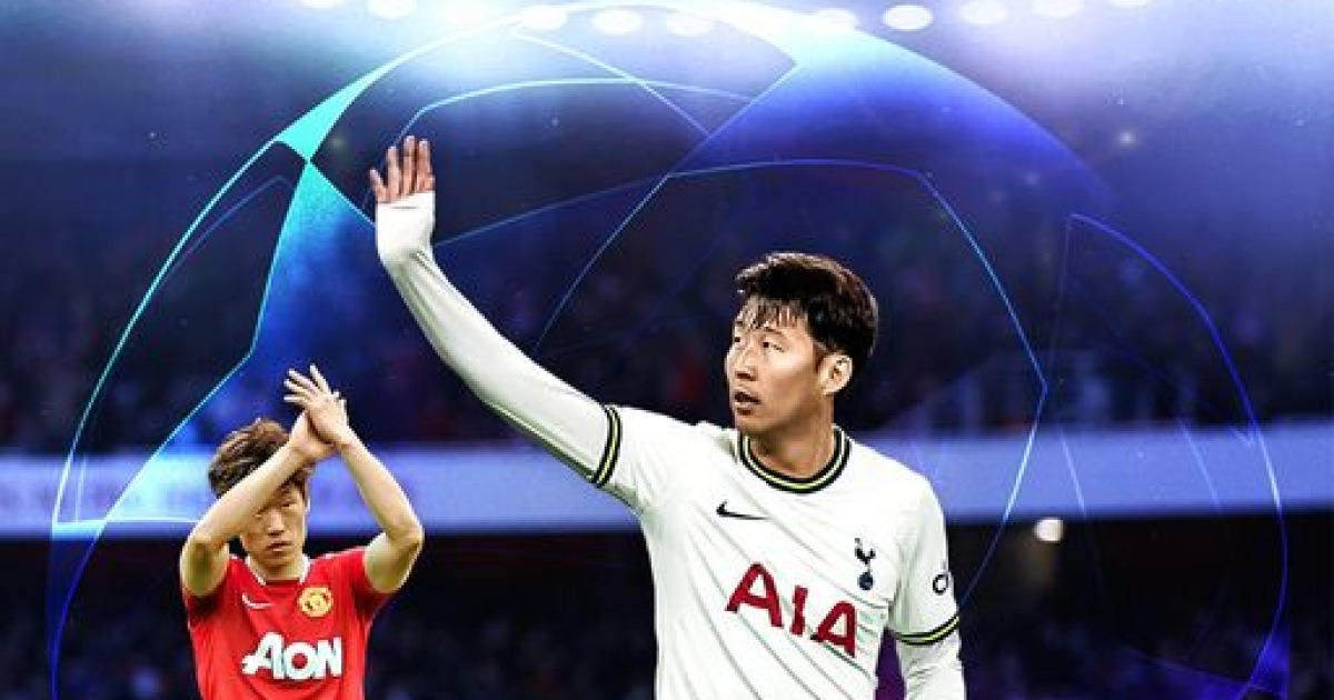 손흥민, 박지성 이어 亞 두 번째 UCL 50경기 출전 '대기록'