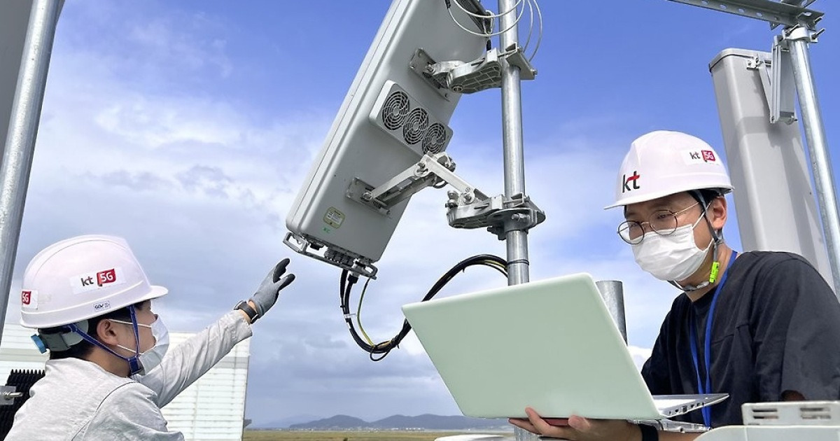KT, 국내 최초 UAM 전용 5G 항공망 구축 완료