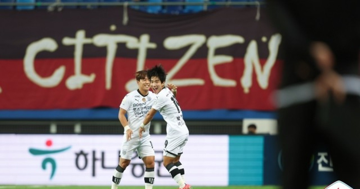 [b11 현장] '프로 데뷔골' 박성결, 대전 상대로 또 공격 포인트 적립