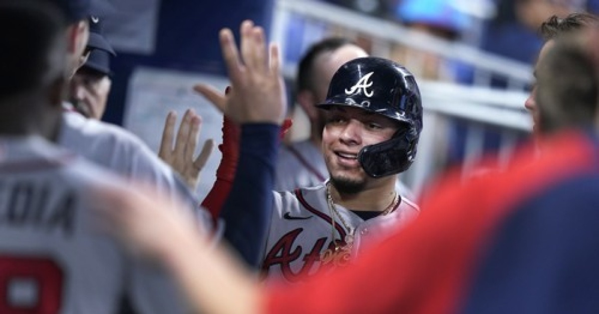 Braves Marlins Baseball