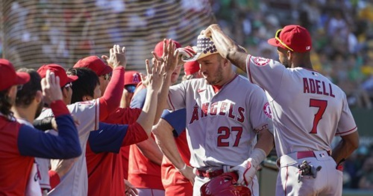Angels Athletics Baseball