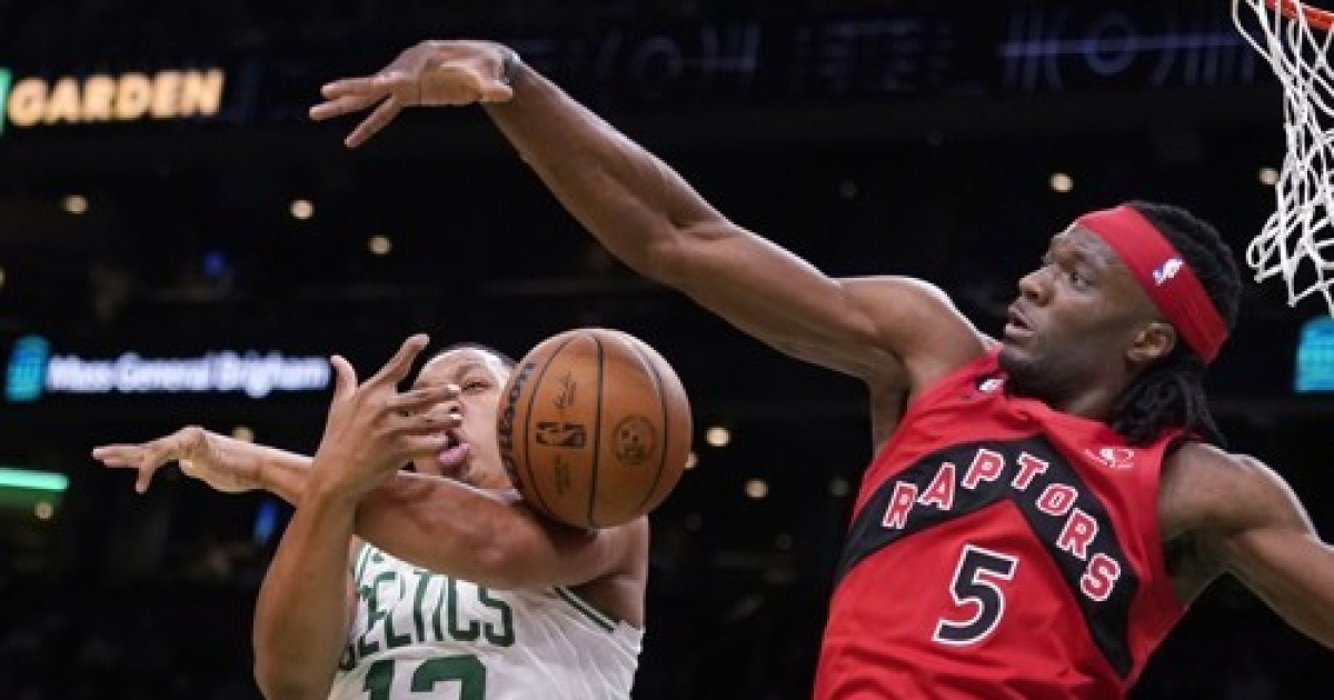 Raptors Celtics Basketball
