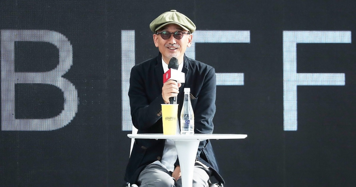 BIFF 오픈토크 참석한 이준익 감독[★포토]