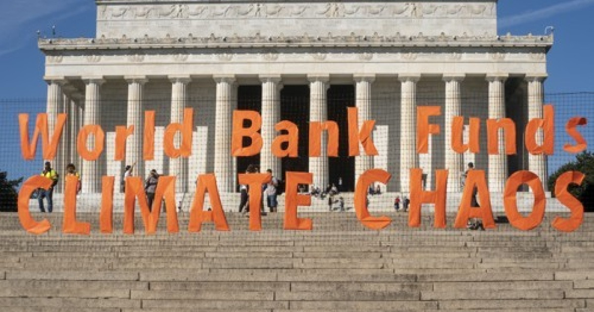 USA WORLD BANK PROTEST