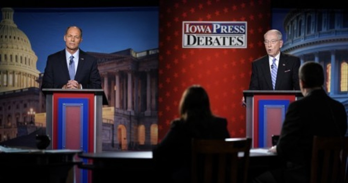 Election 2022 Iowa Senate Debate
