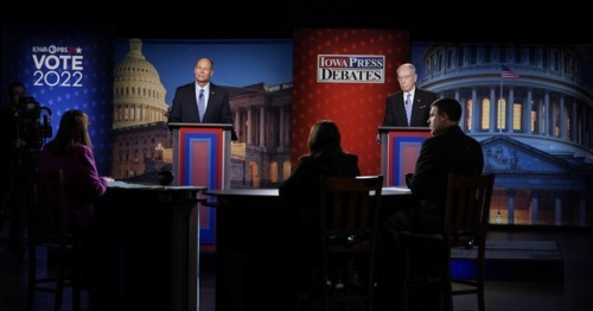 Election 2022 Iowa Senate Debate