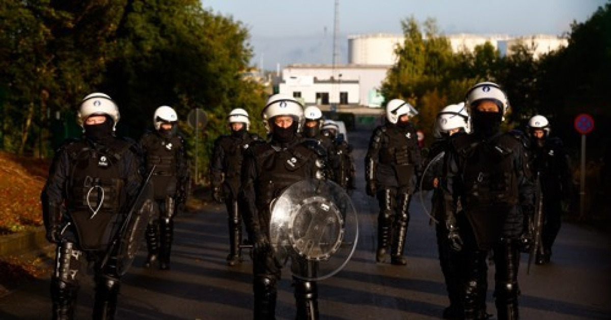 BELGIUM PROTEST TOTALENERGIES