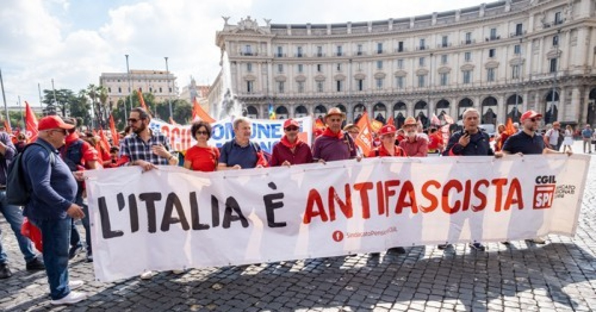 Italy Union Protest