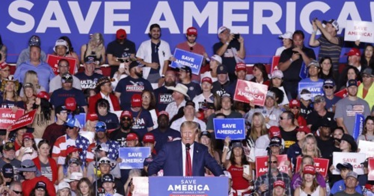 USA POLITICS PARTIES TRUMP RALLY