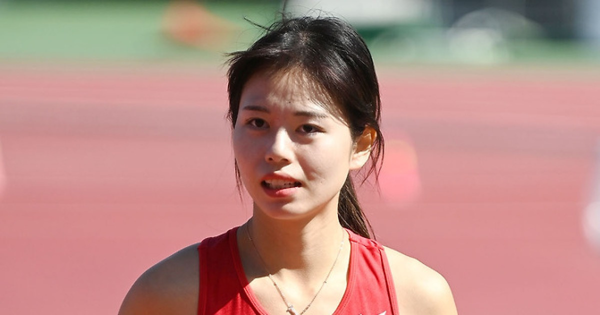 김주하 '여자대학부 200m 1위'[포토]