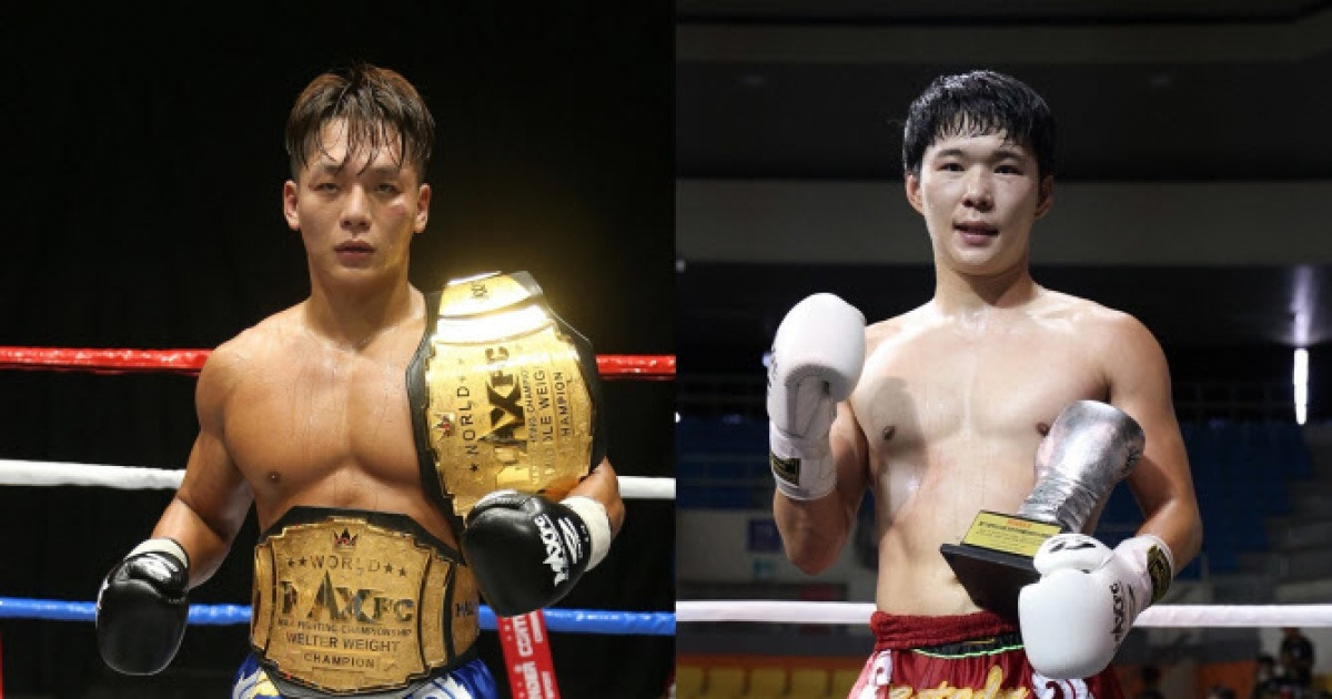 '챔피언' 김준화-'도전자' 이장한, MAX FC 진정한 웰터급 최강은?