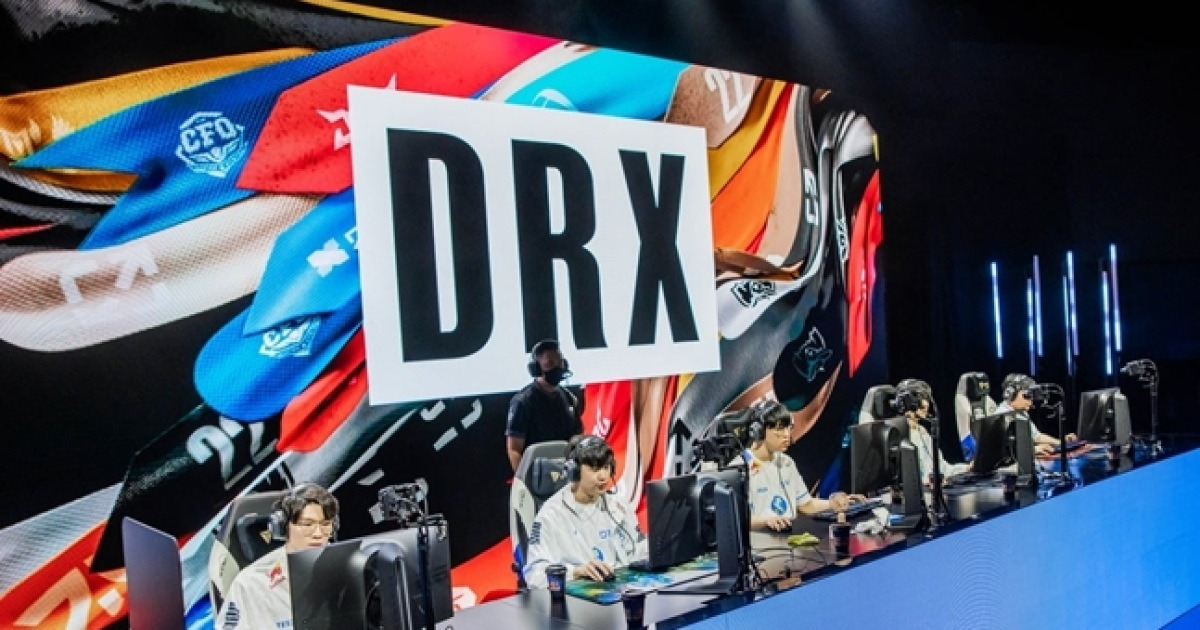 [롤드컵] 압도적인 DRX, 23분 만에 GAM 제압