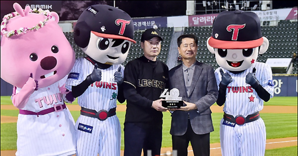 김용수, 'KBO 레전드40으로 선정' [MD포토]