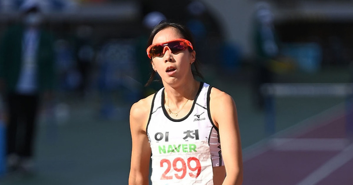 김경화 '400mH 3위, 아쉽다'[포토]