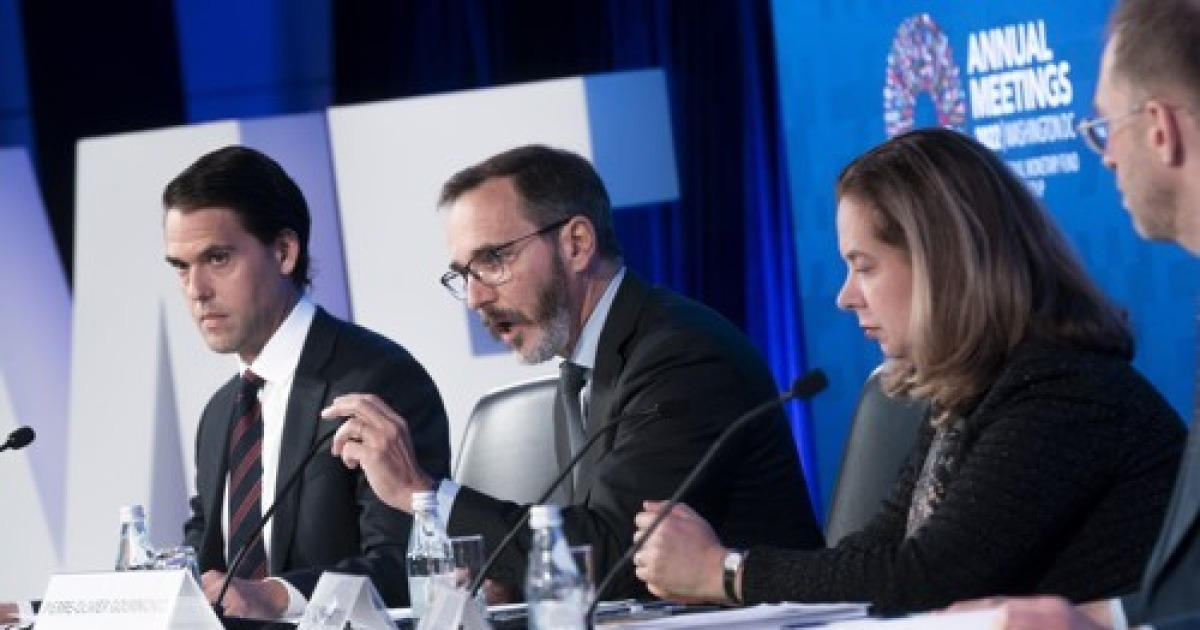 USA IMF WORLD BANK MEETINGS