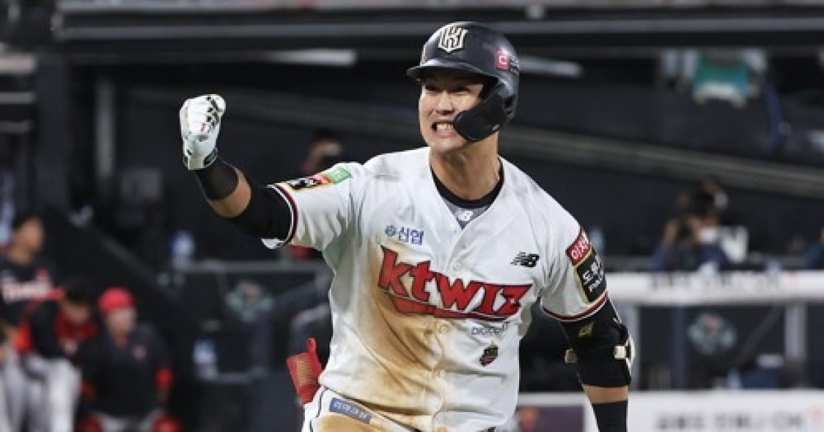 '업셋? 어림도 없지' kt, KIA 6-2 제압.. 키움 기다리는 준PO로 간다[WC1차전]