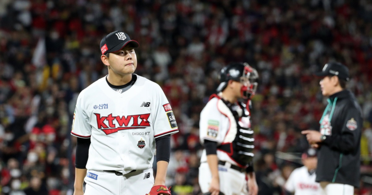 '변칙'의 김민수 기용, '초강수'의 벤자민 투입..'벼랑 끝 승부'는 KIA가 아닌 KT가 벌였다[WC 승부처]