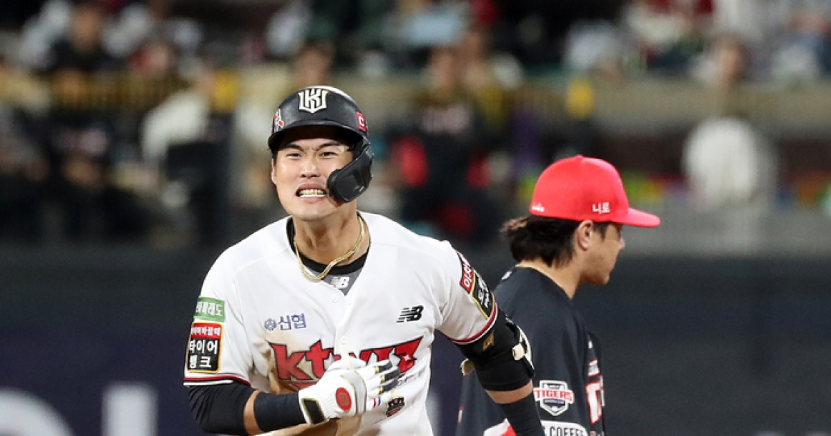 가을의 시작도 배정대가 끝내줬다.."MVP로 받은 화장품은 어머니께"[WC1 MVP]