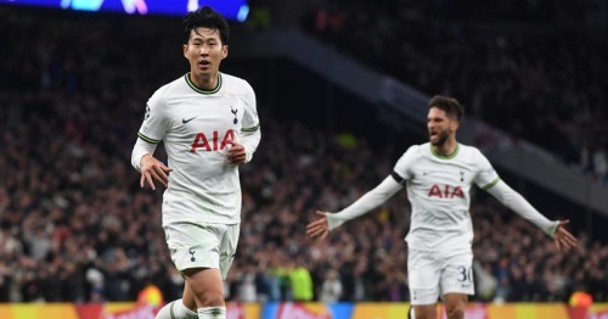 '손흥민 멀티골+퇴장 유도' 토트넘, 프랑크푸르트3-2로 잡고 선두 등극 [UCL D조 리뷰]