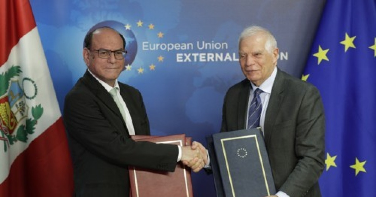 BELGIUM EU PERU FOREIGN AFFAIRS