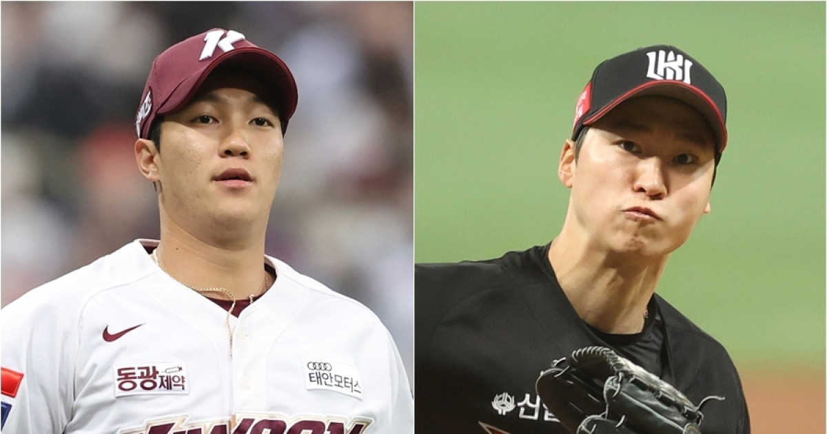 '159km' 안우진 vs '승률 1위' 엄상백, 준PO 1차전 선발..69.2% 확률은 어디로