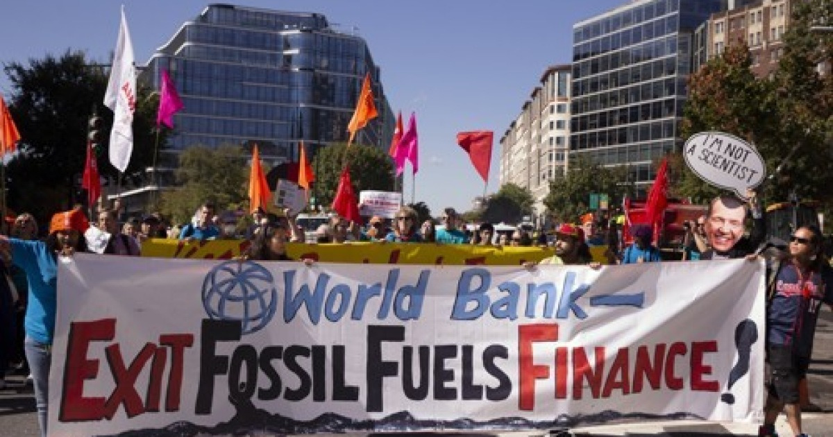 USA IMF WORLD BANK MEETINGS PROTEST