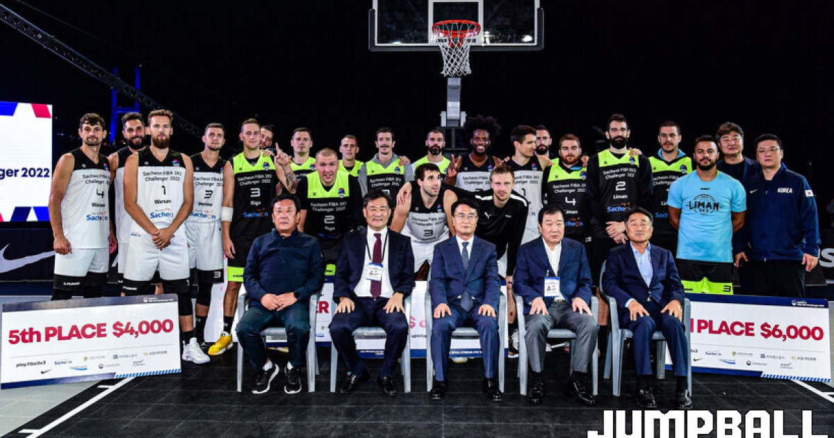 [JB화보] 사천 FIBA 3x3 챌린저 2022 시상식 화보