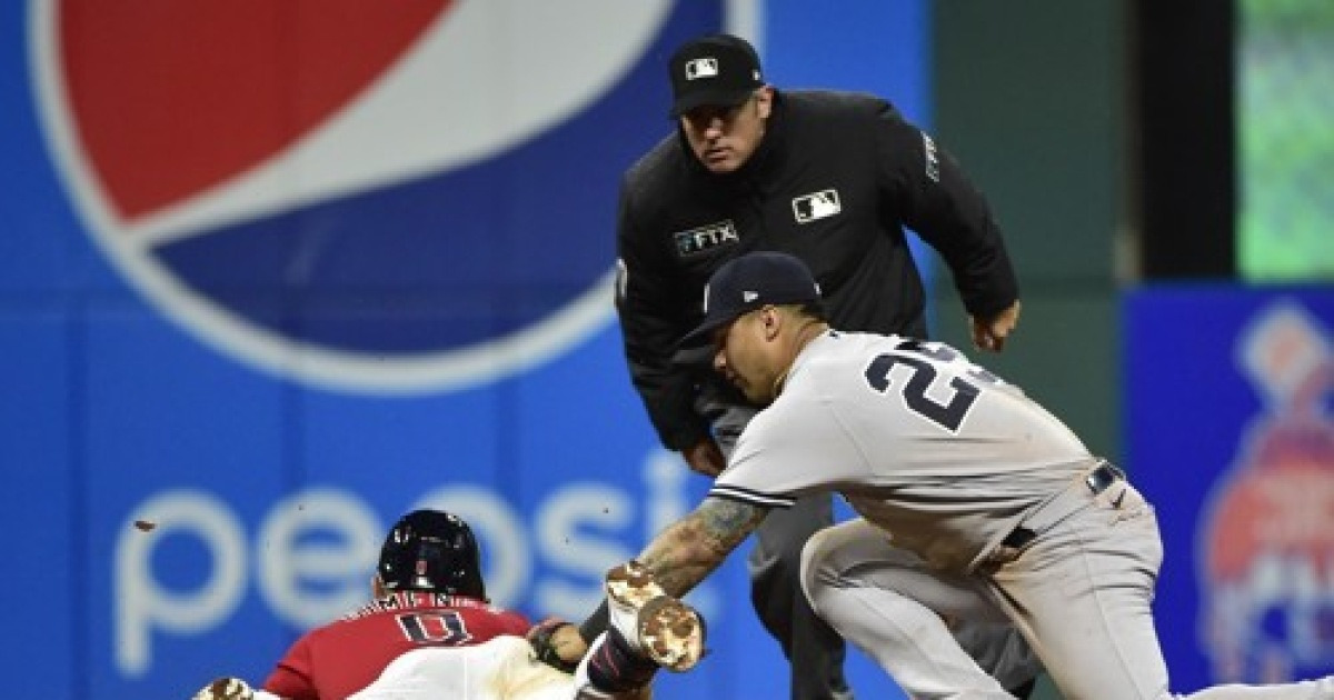 ALDS Yankees Guardians Baseball