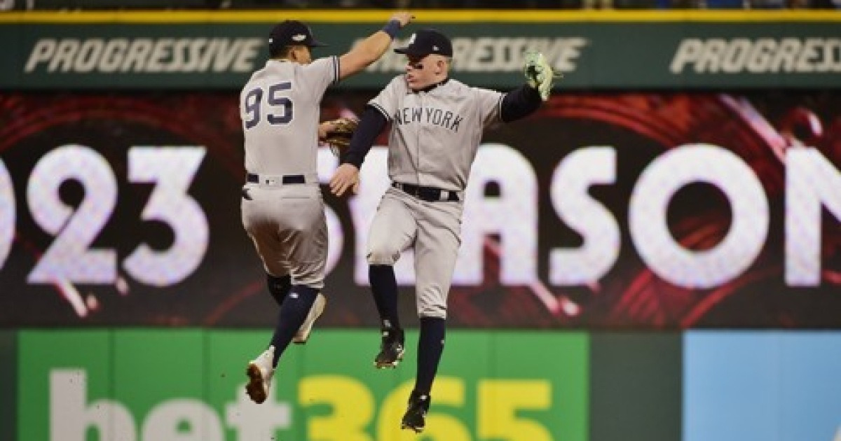 ALDS Yankees Guardians Baseball