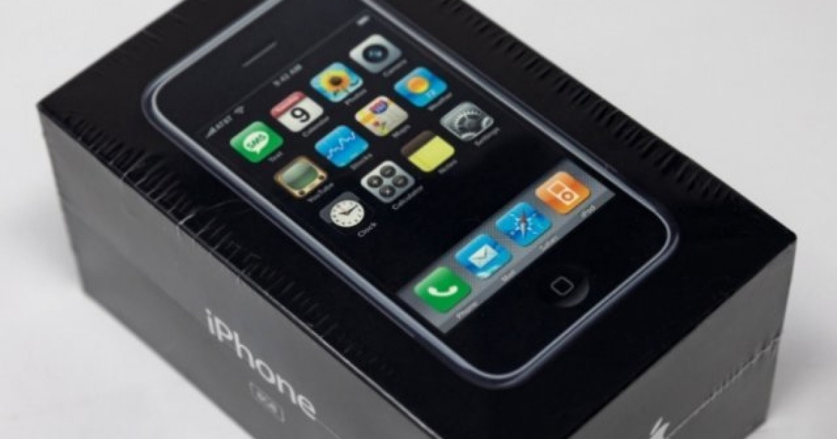 2007년 출시된 아이폰 최초모델, 5600만 원에 팔렸다