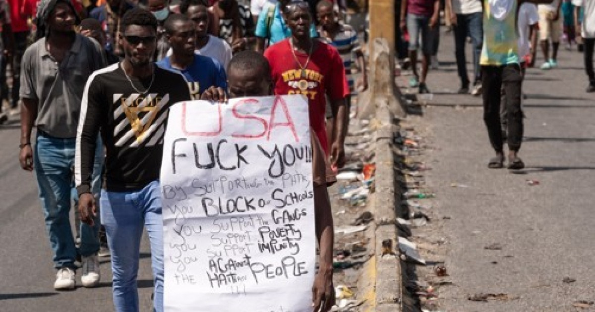HAITI PROTEST