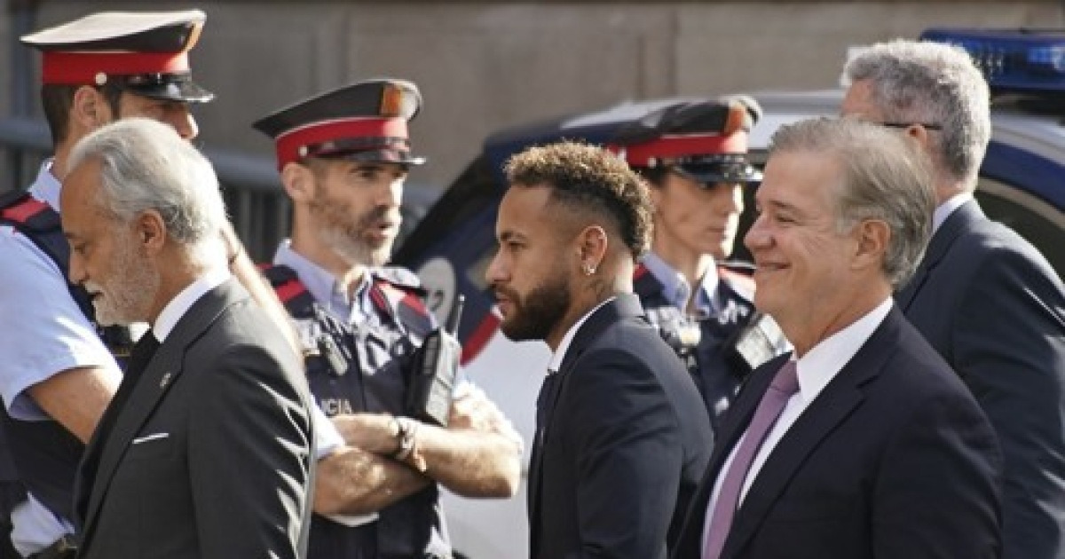 Spain Soccer Neymar Trial