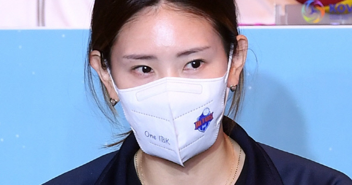 [포토]각오 밝히는 IBK기업은행 김수지