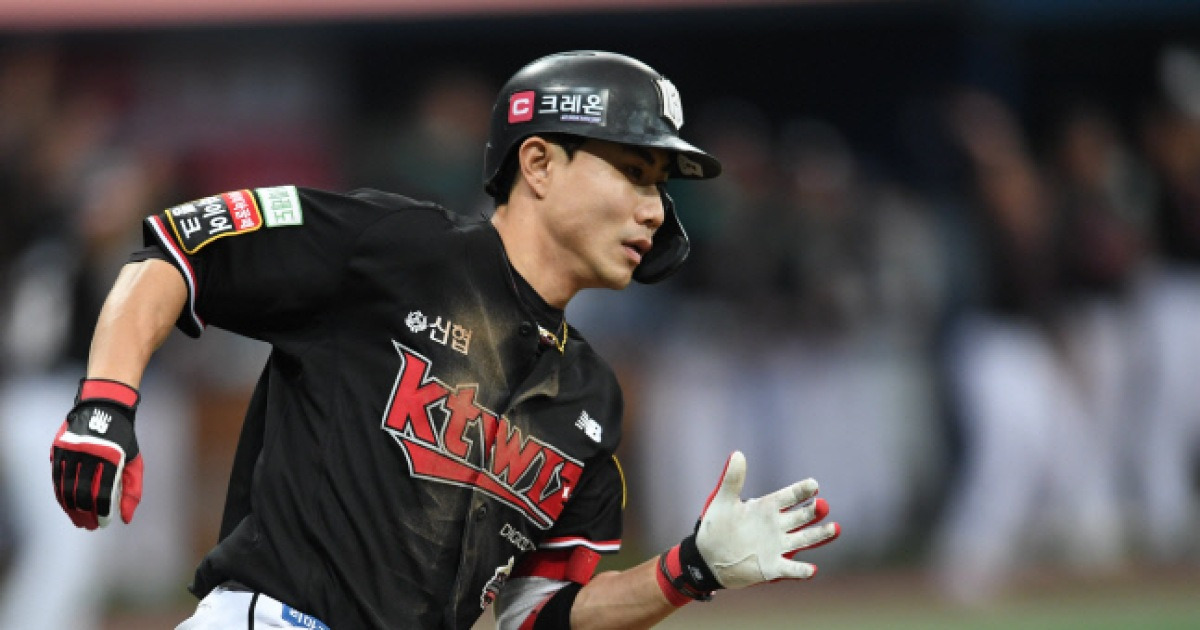 "애매해서 먼저 나가려고요" 마지막 가을 보내는 KT 심우준 "필승!"[준PO3 인터뷰]