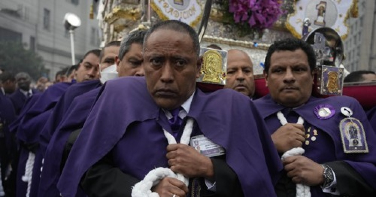 Peru The Lord of Miracles