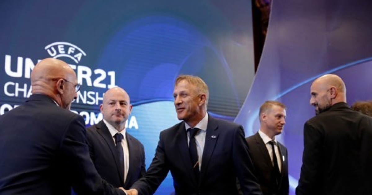 ROMANIA SOCCER UEFA U-21 EUROPEAN CHAMPIONSHIP 2023 DRAW