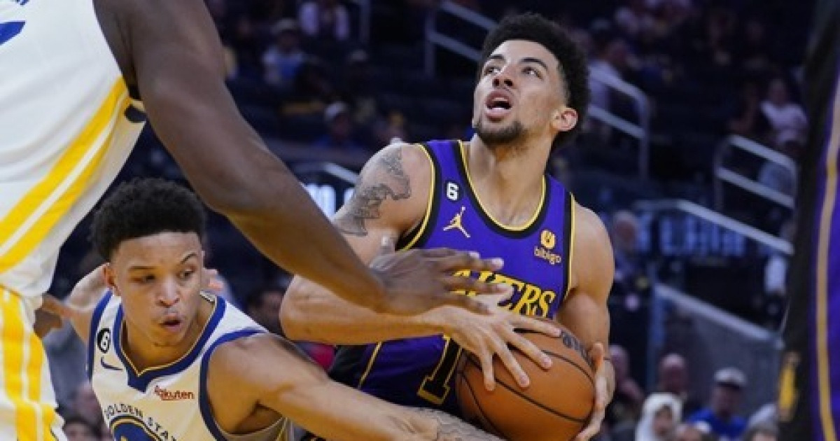 Lakers Warriors Basketball