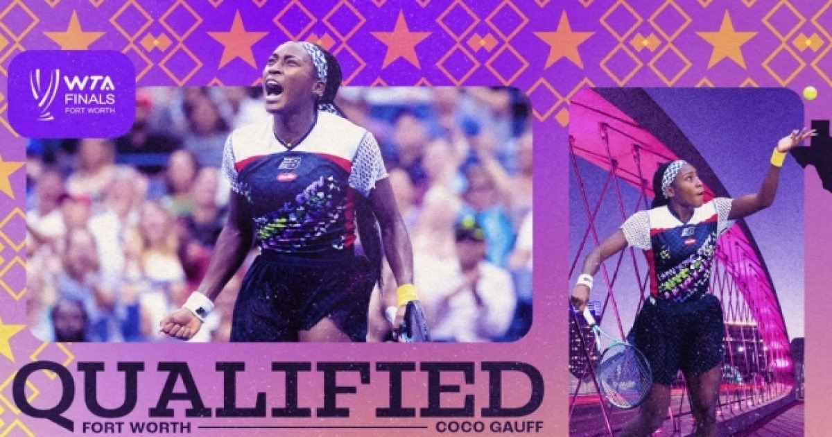 WTA 파이널스에 가우프와 가르시아도 합류. 나머지 3명은 누구?