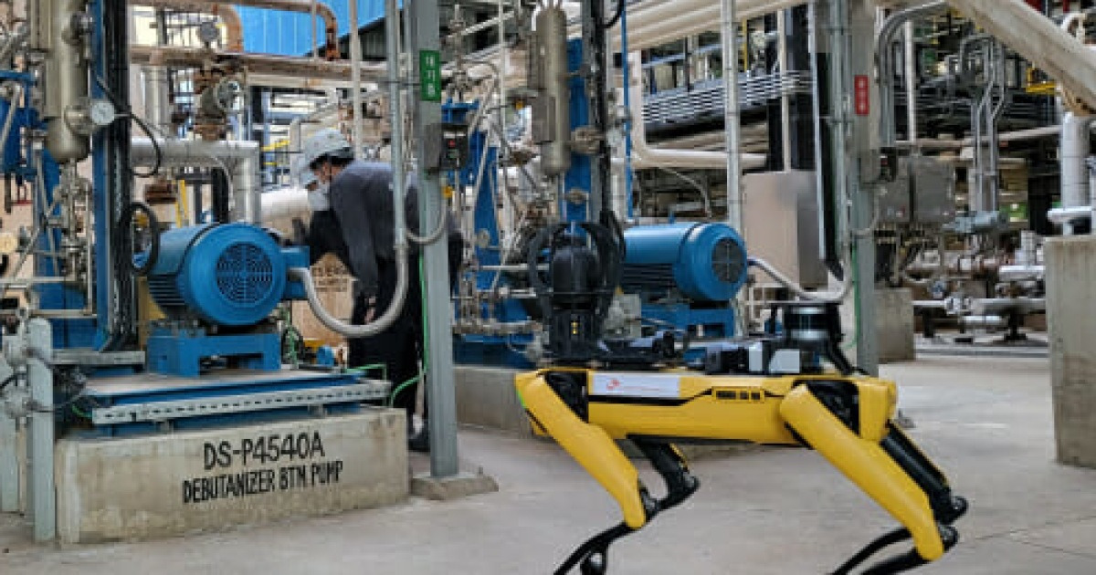 SK 울산CLX, '지능형 로봇' 도입해 시설 점검