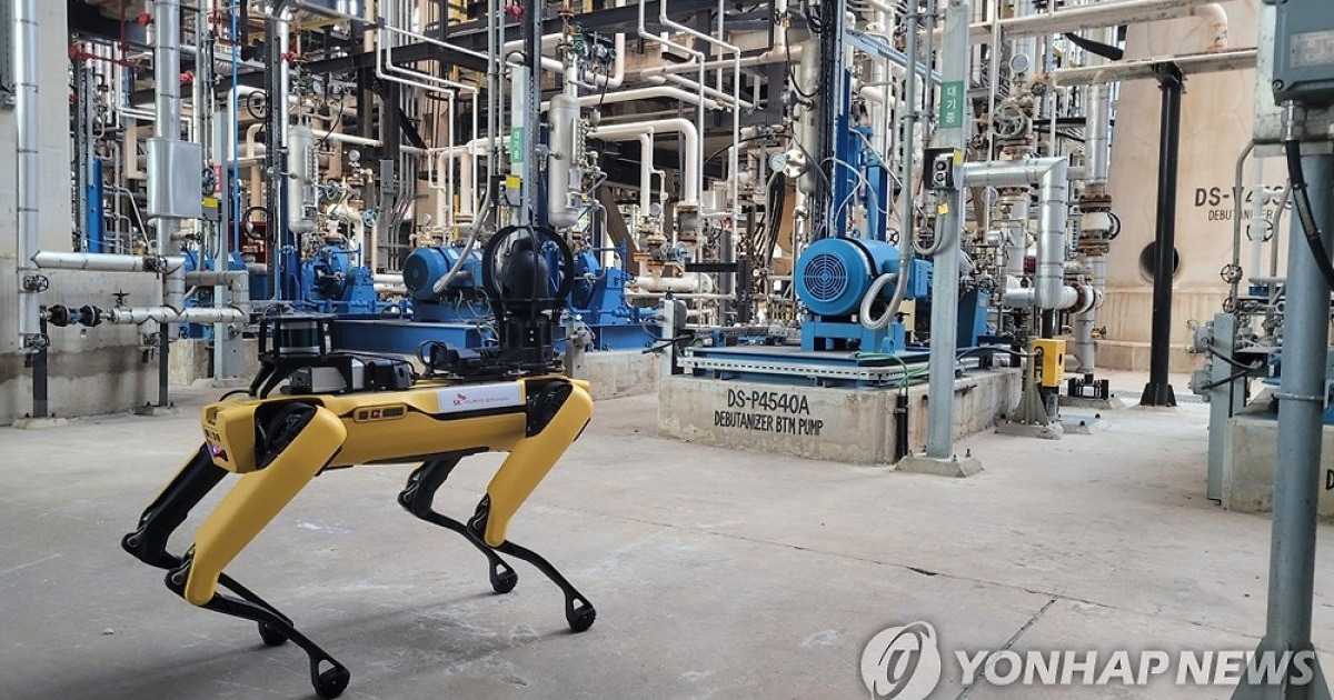 SK 울산CLX에 지능형 로봇 도입