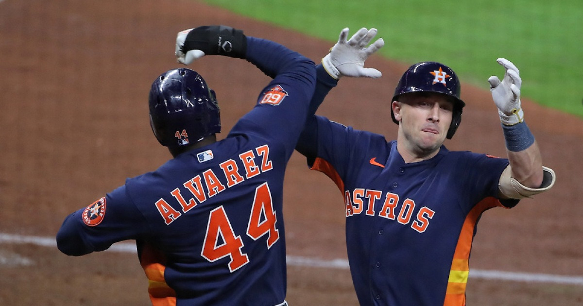 '브레그먼 결승 스리런' 휴스턴, 저지 침묵한 양키스에 2연승 [ALCS 2차전]