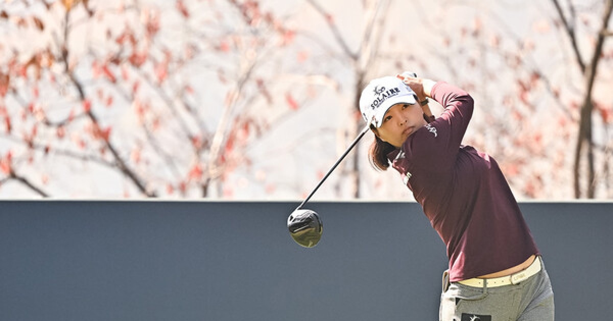 고진영, BMW 챔피언십 2R서 더블보기-이글 등 '고전한 하루' [LPGA]