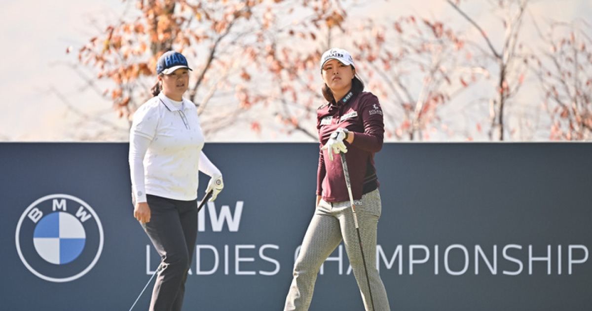 '백수생활이 길었나' 세계1위 고진영 BMW 2R 꼴찌 수모