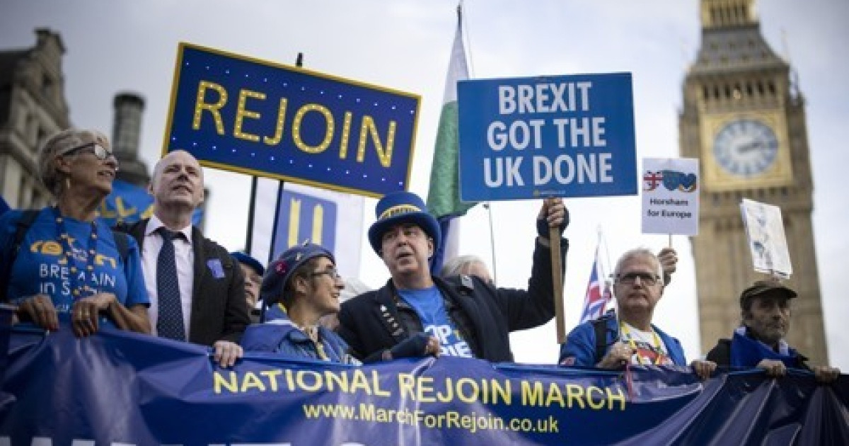 BRITAIN REJOIN EU MARCH