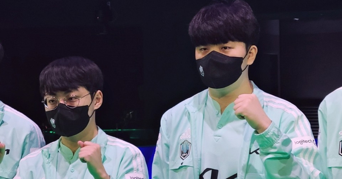 [롤드컵] 'The Showmaker' DK, 젠지에 3세트 승리