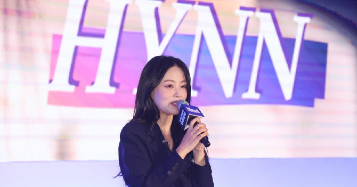 [포토]HYNN, W콘서트에서 발라드 무대